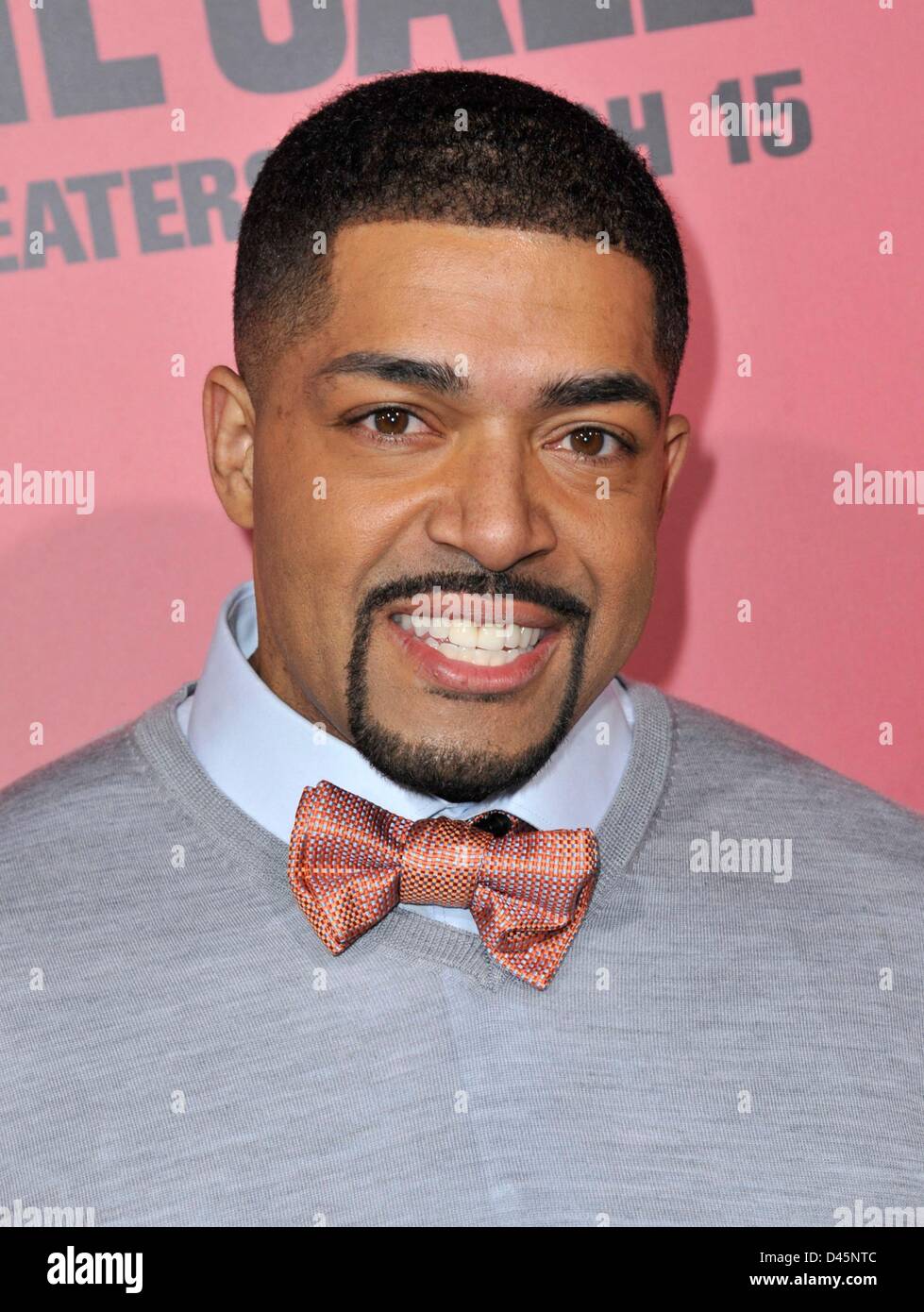 Los Angeles, USA. 5th March, 2013. David Otunga at arrivals for THE ...