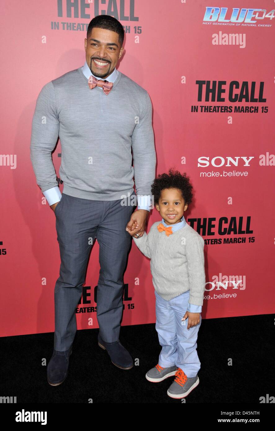 Los Angeles, USA. 5th March, 2013. David Otunga, David Otunga Jr at ...