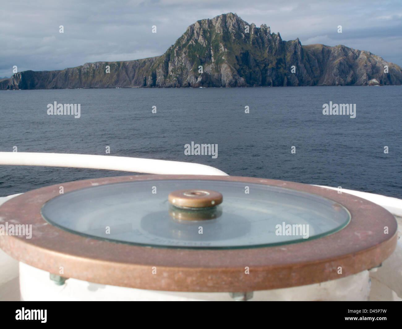 A view of Cape Horn from the decks of a passing ship Stock Photo - Alamy