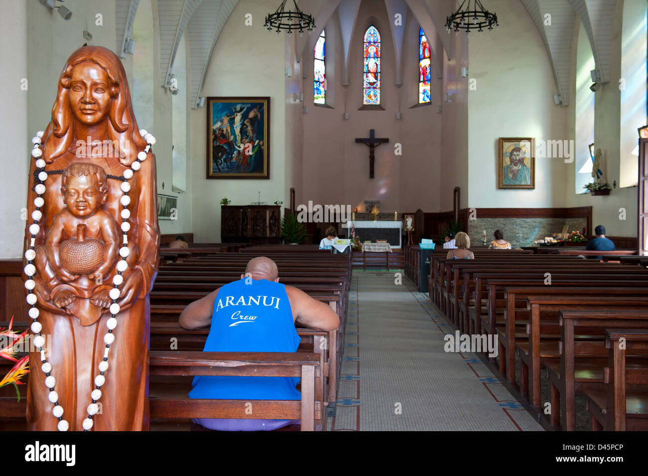Notre dame catholic cathedral papeete hi-res stock photography and ...