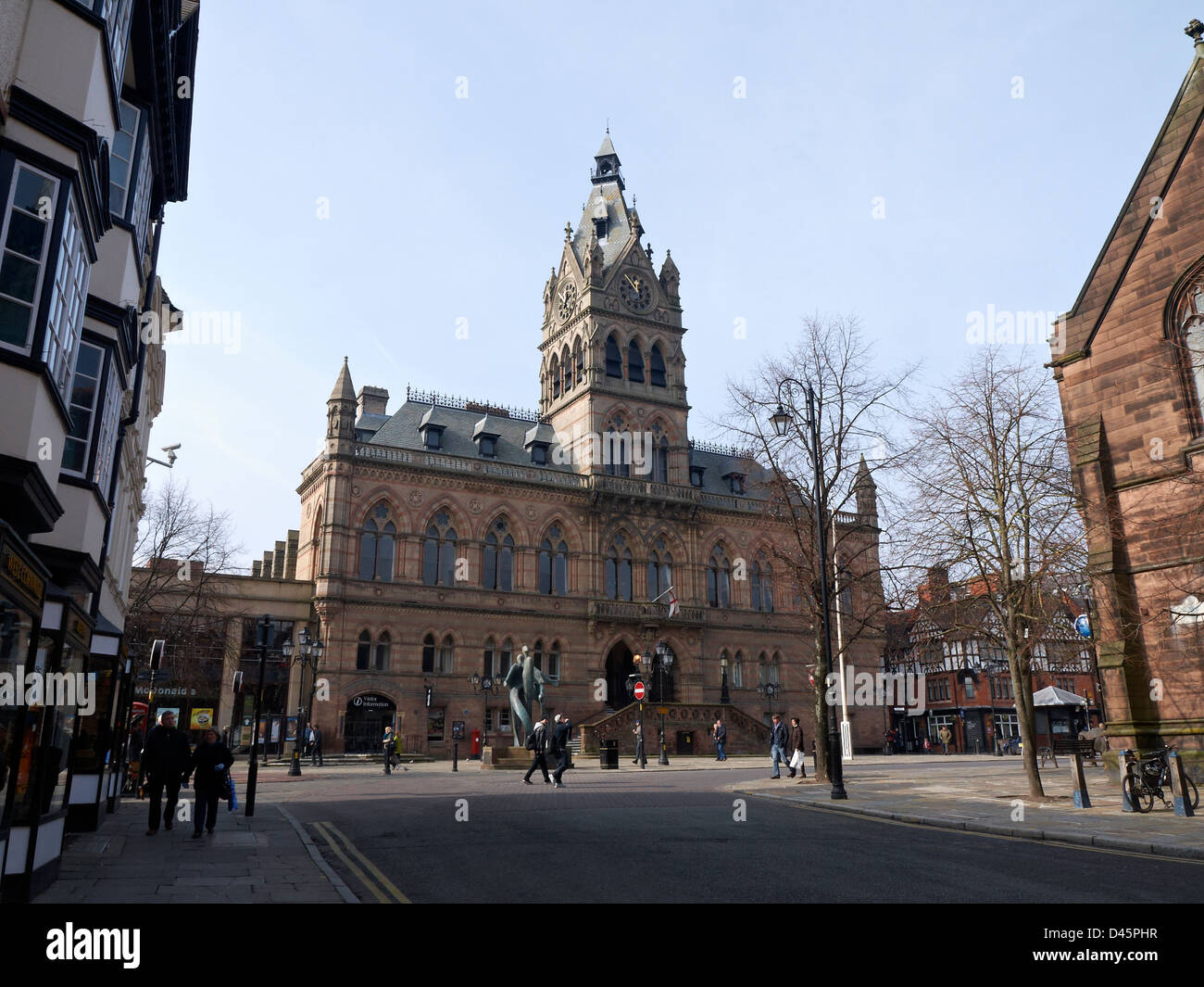 Town Hall in Chester Cheshire UK Stock Photo - Alamy