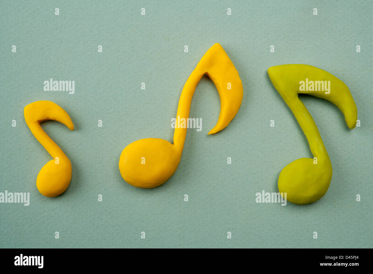 Musical notes symbol made hi-res stock photography and images - Alamy