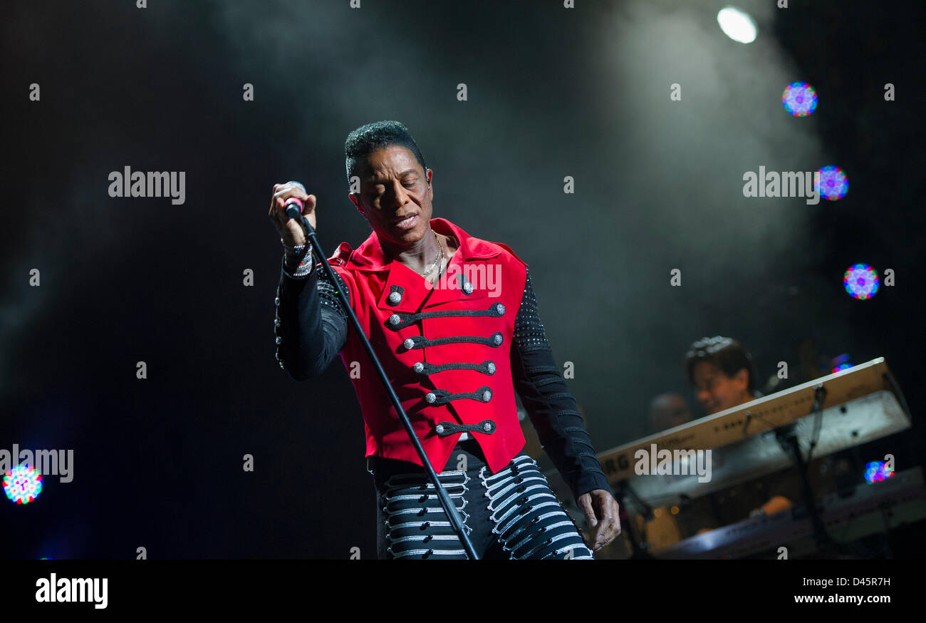 Munich, Germany. 5th March, 2013. Jermaine Jackson of the US group 'The ...