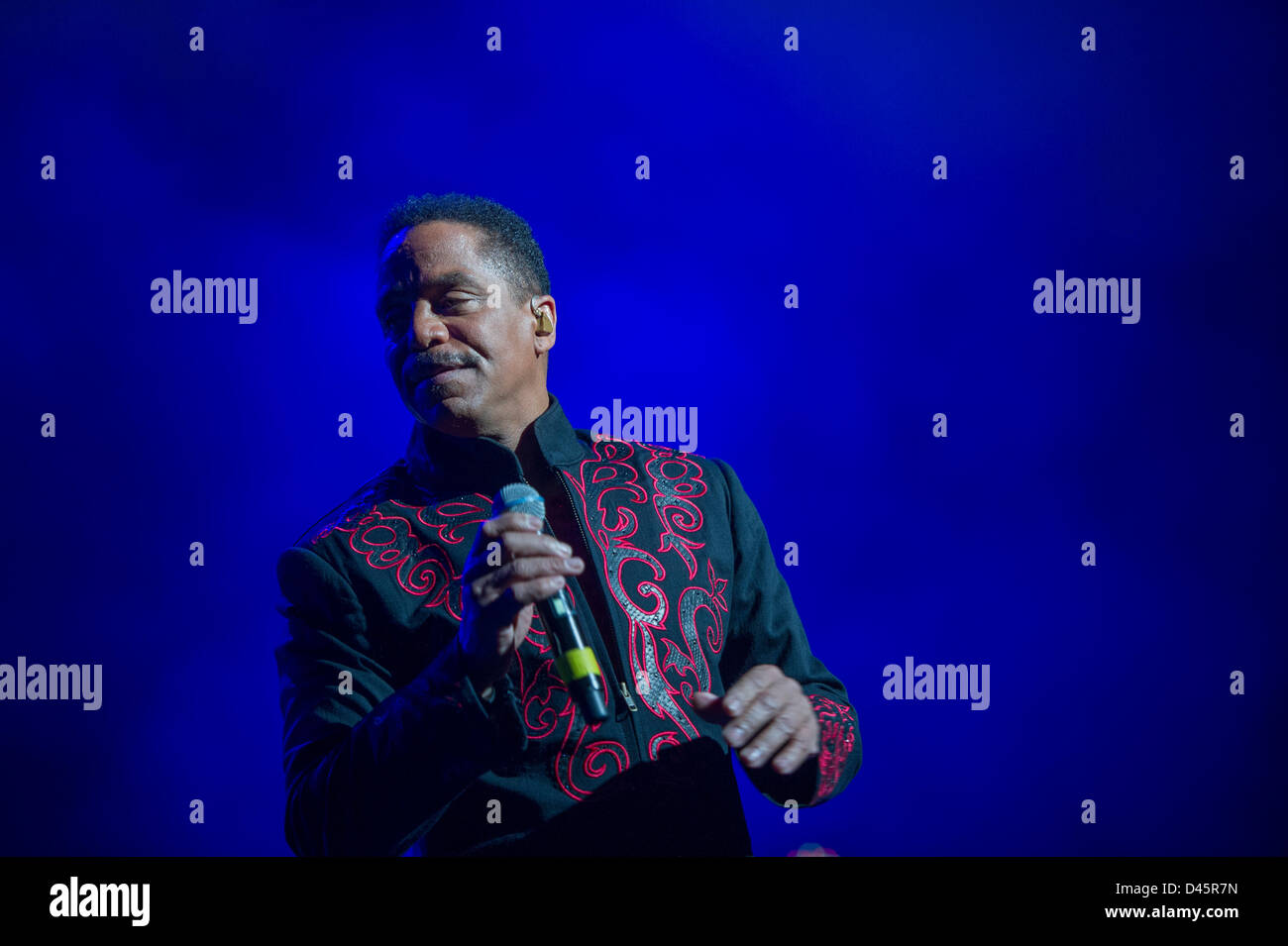 Munich, Germany. 5th March, 2013. Marlon Jackson of the US group 'The ...
