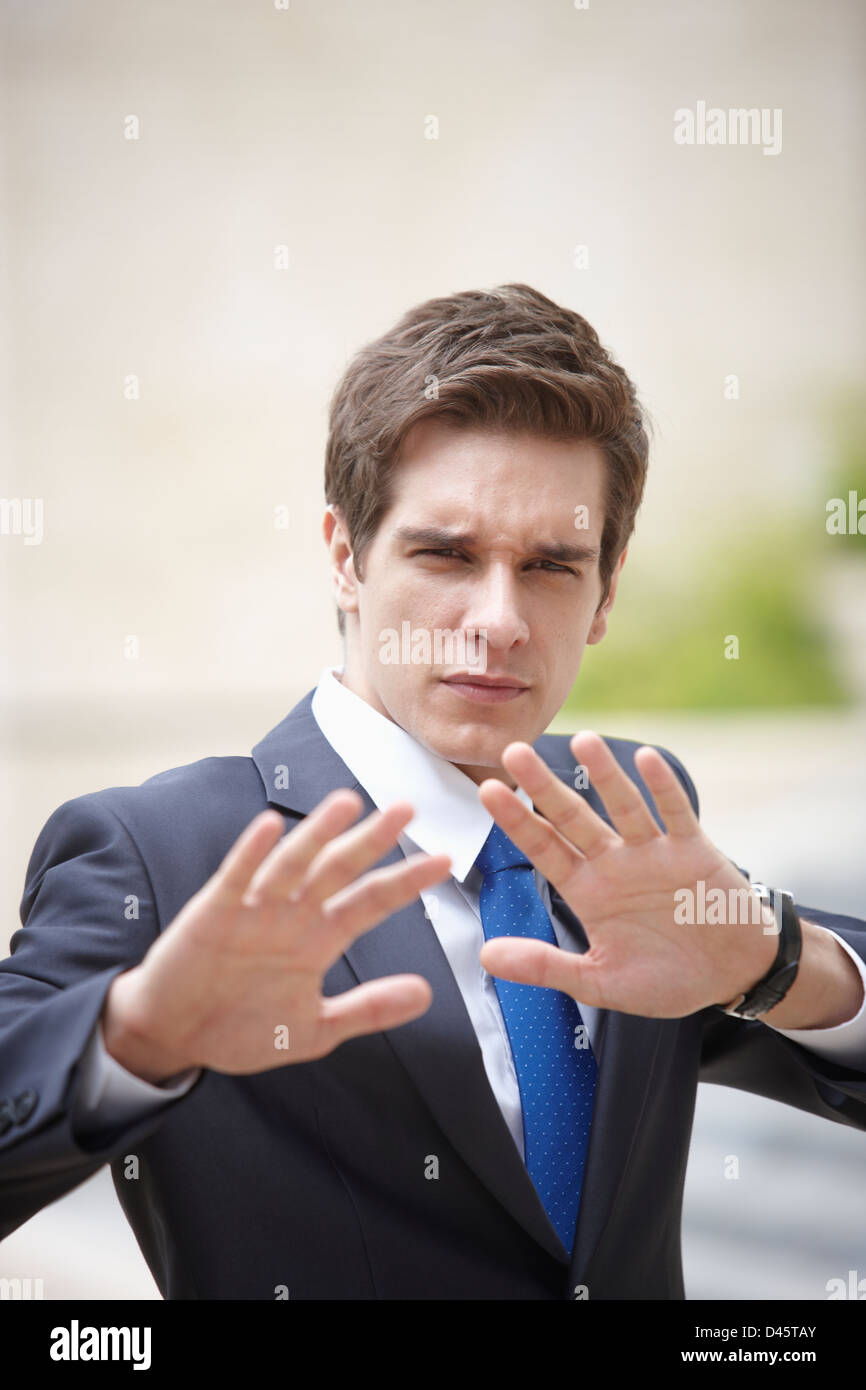 Defending pose hi-res stock photography and images - Alamy