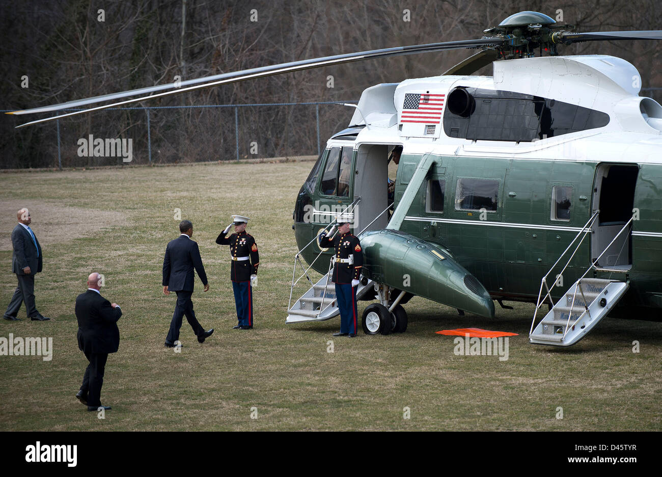 Bethesda, Maryland, USA. 5th March, 2013. United States President ...