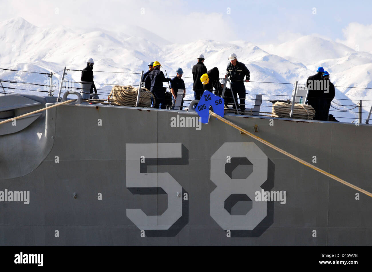 U s navy uss laboon sailor hi-res stock photography and images - Alamy