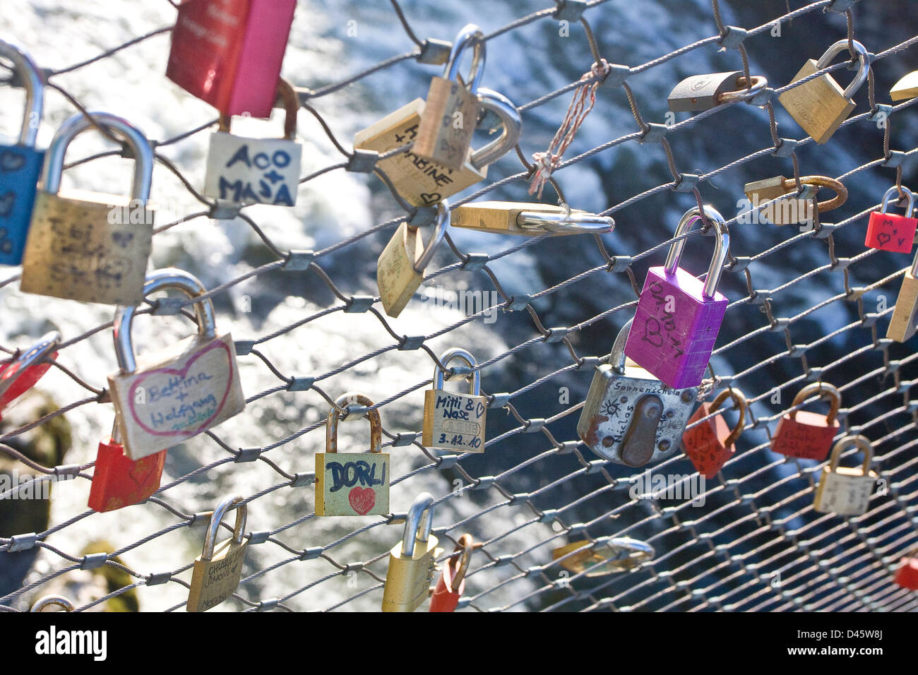 Multiple locks hi-res stock photography and images - Alamy