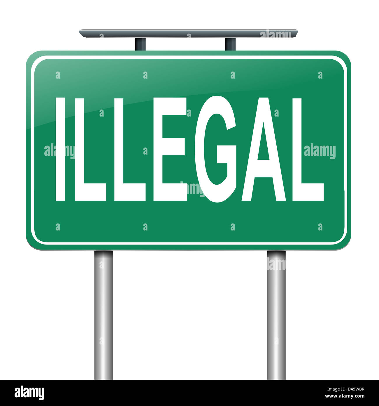 Prohibited activities sign Cut Out Stock Images & Pictures - Alamy