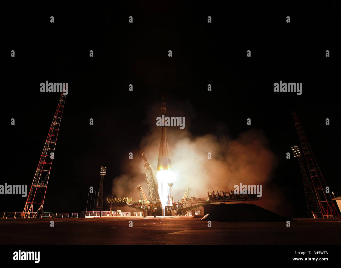 Expedition 27 crew prepares for launch from Baikonur Cosmodrome aboard ...