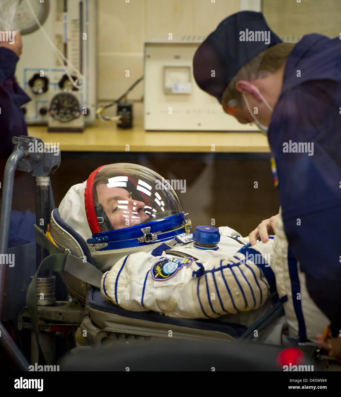 Expedition 27 launches from Baikonur Cosmodrome, with astronaut ...