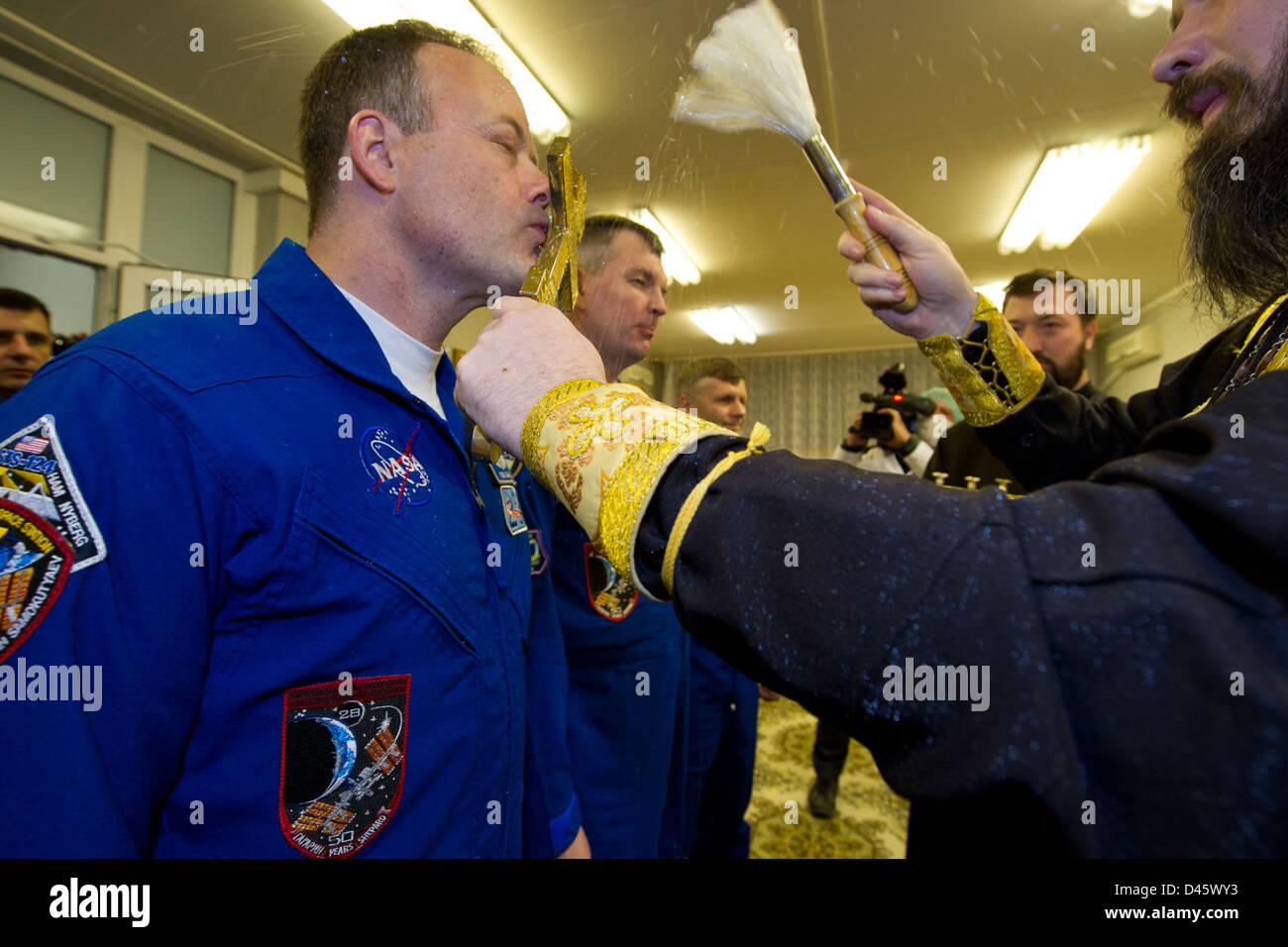 Expedition 27 Prelaunch (201104040007HQ Stock Photo - Alamy
