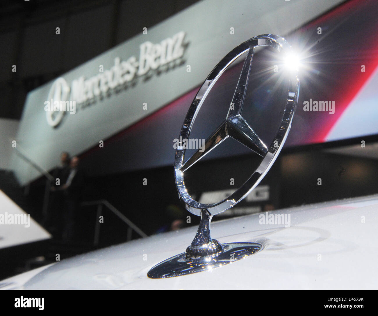 The mercedes benz booth hi-res stock photography and images - Alamy