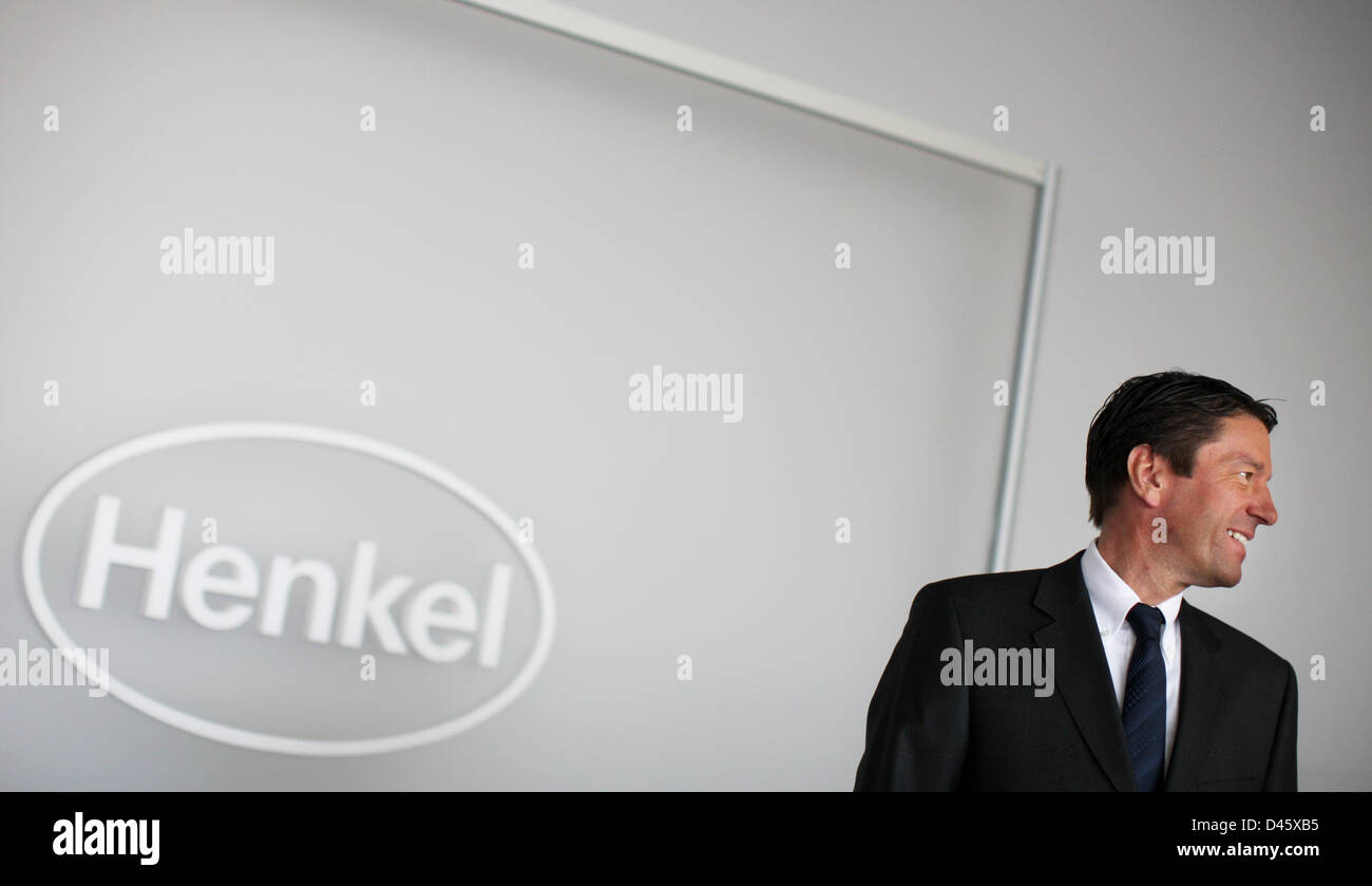 Duesseldorf, Germany. 6th March, 2013. Henkel chairman of the board ...