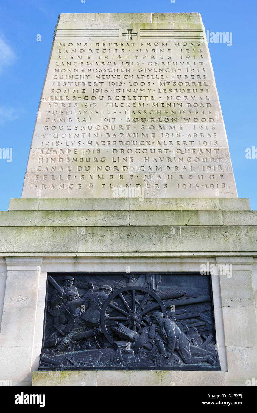 London, England, UK. The Guards Divisional Memorial (Harold Charlton ...