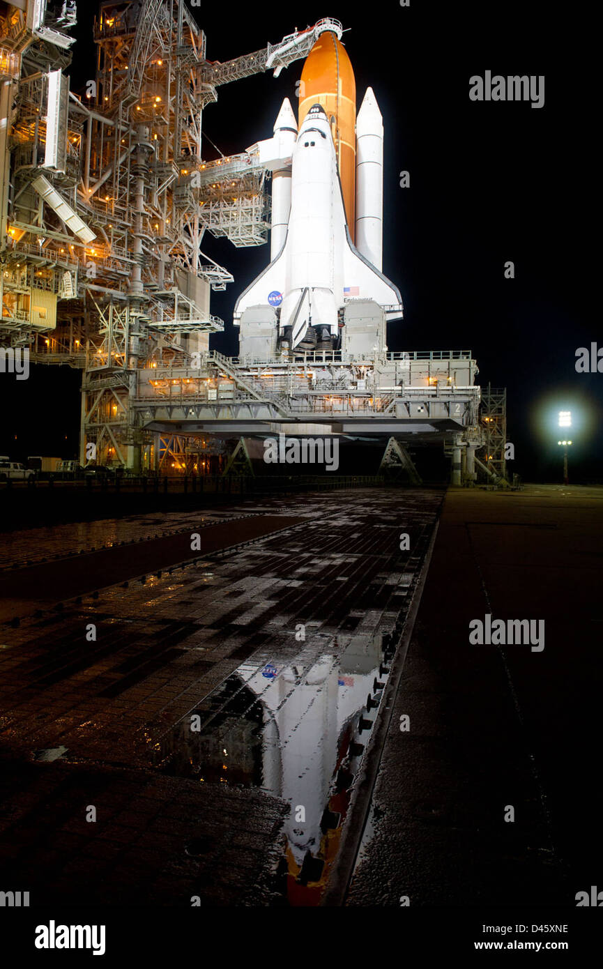 STS-134 mission preflight preparations are underway at Kennedy Space ...