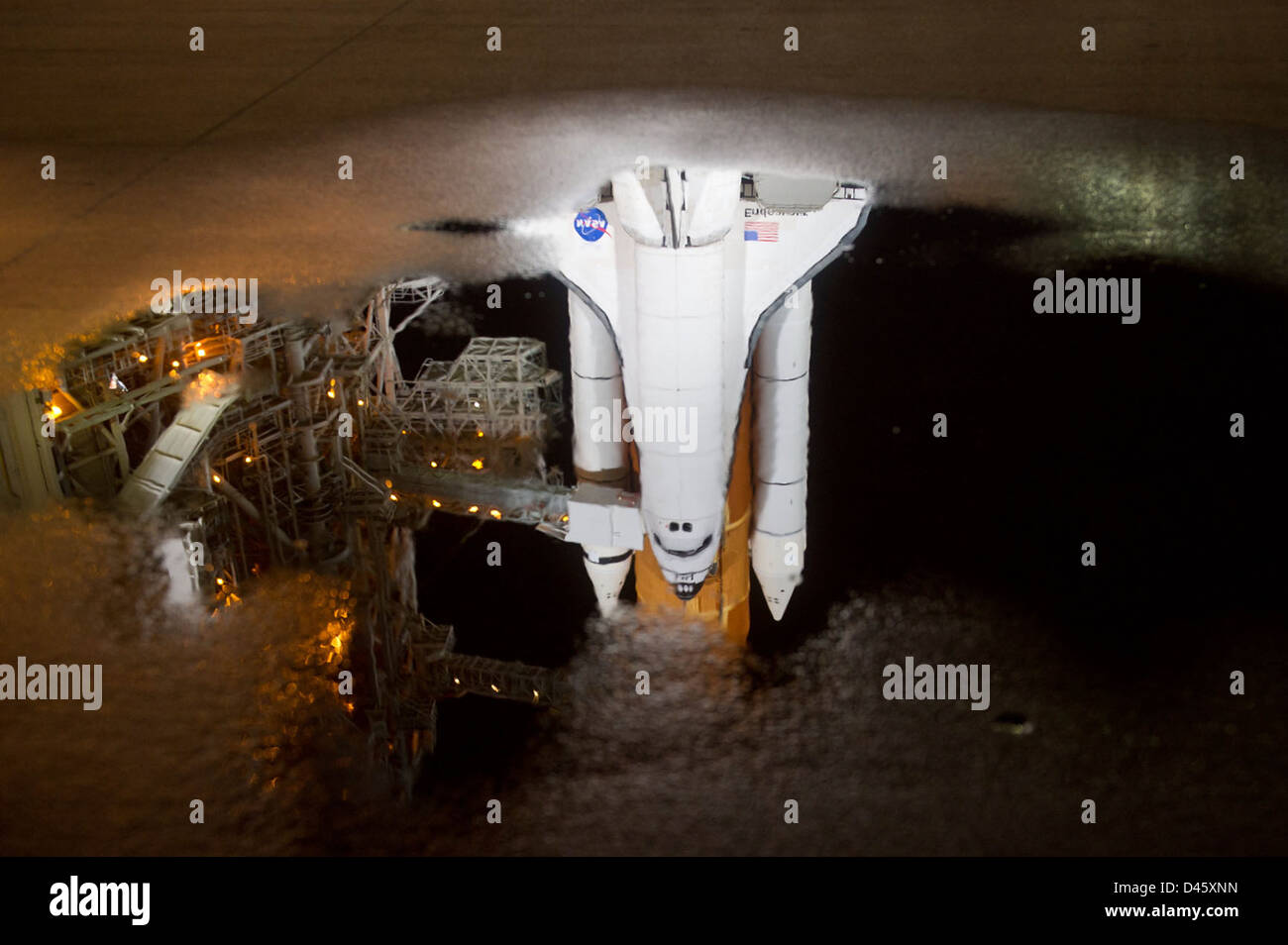 NASA's Space Shuttle Endeavour launches on STS-134 from Kennedy Space Center's Pad 39A. The ...