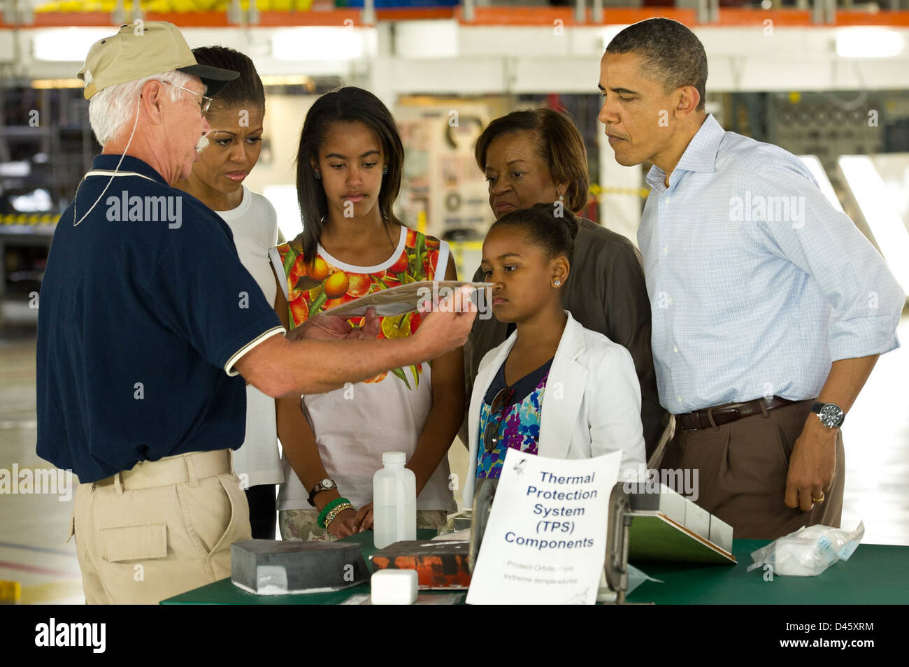 President Barack Obama visits NASA’s Kennedy Space Center in Florida to ...