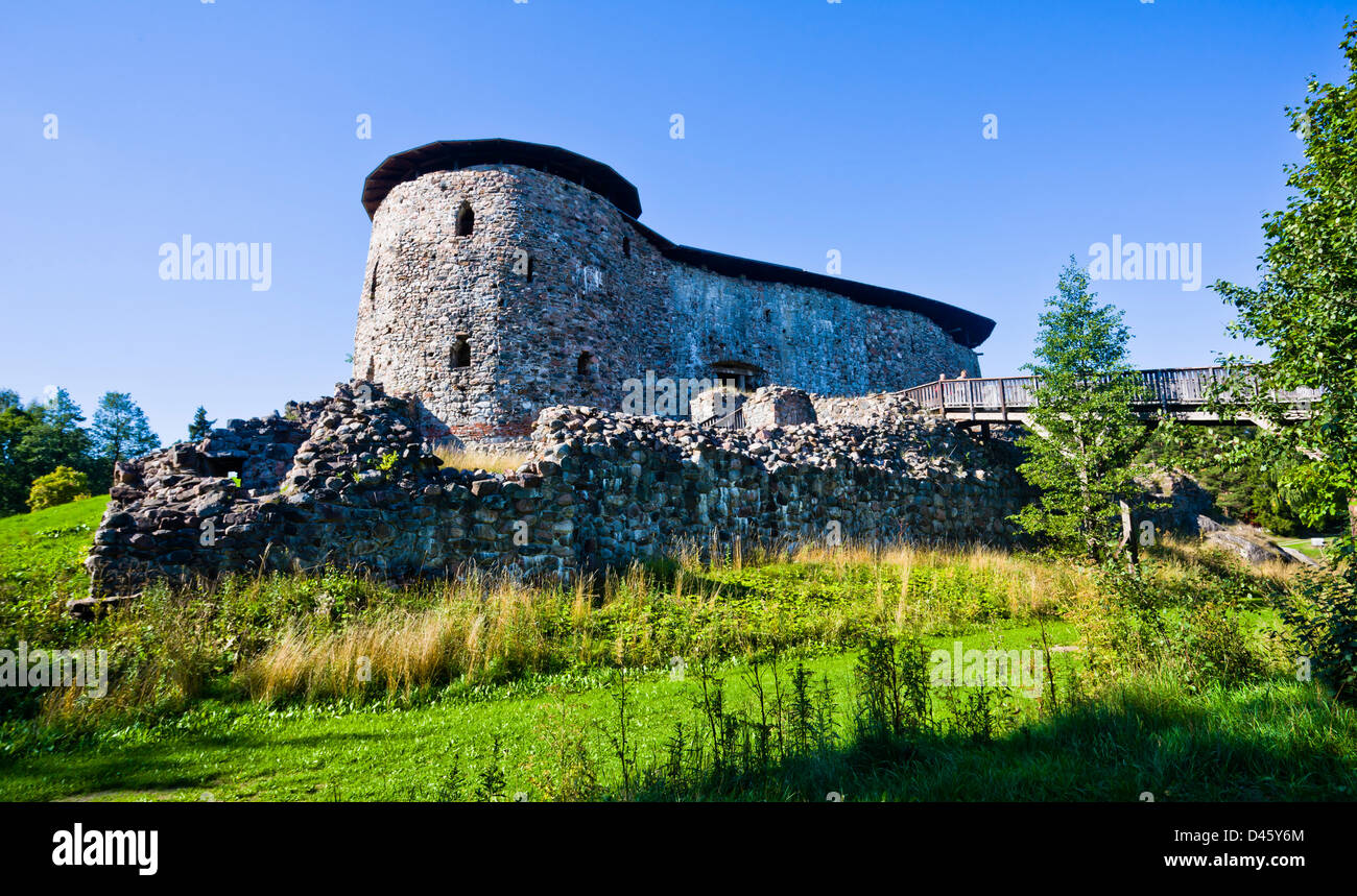 Finland, Southern Finland, Raseborg Castle ruins Stock Photo - Alamy