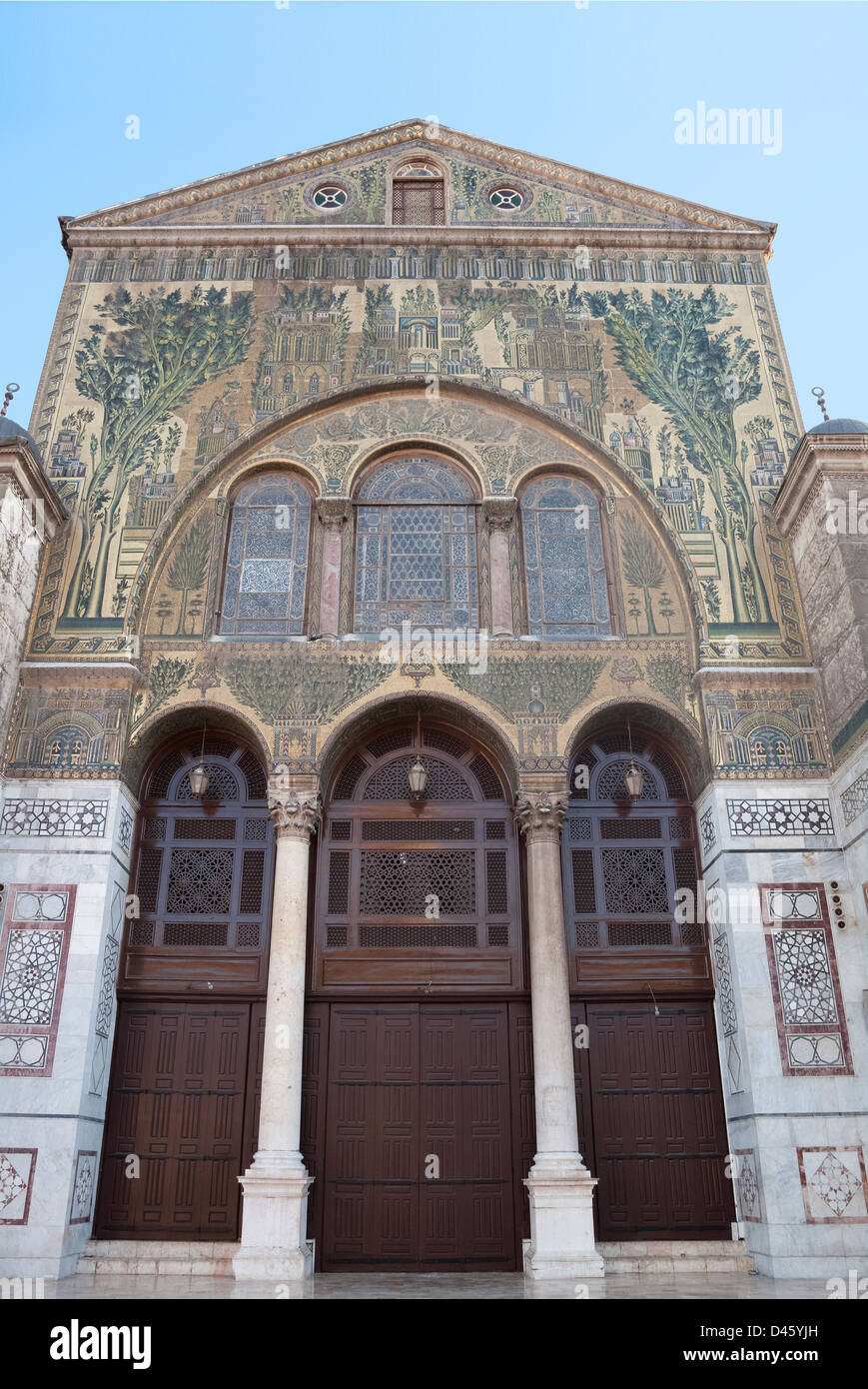 umayyad Mosque exterior in damascus syria Stock Photo - Alamy