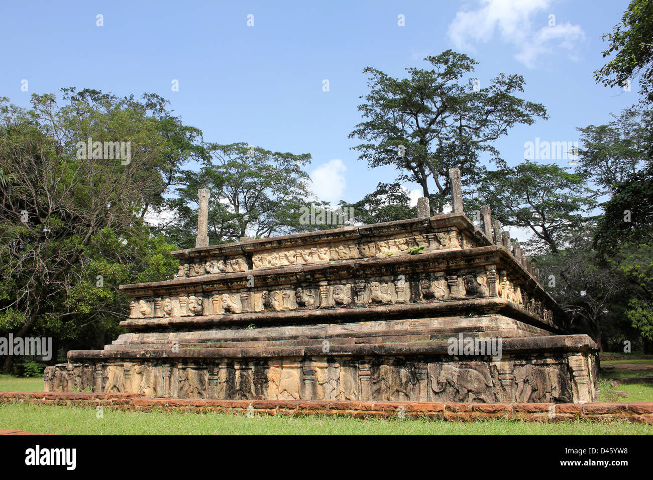 King Parakramabahu's Audience Hall In The Royal Palace Group ...