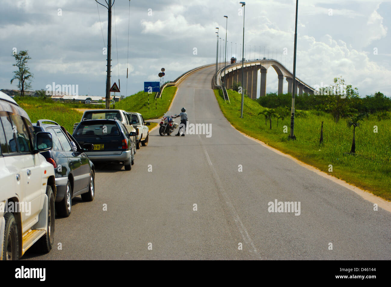 The Jules Wijdenbosch Bridge, Paramaribo, Surinam Stock Photo - Alamy