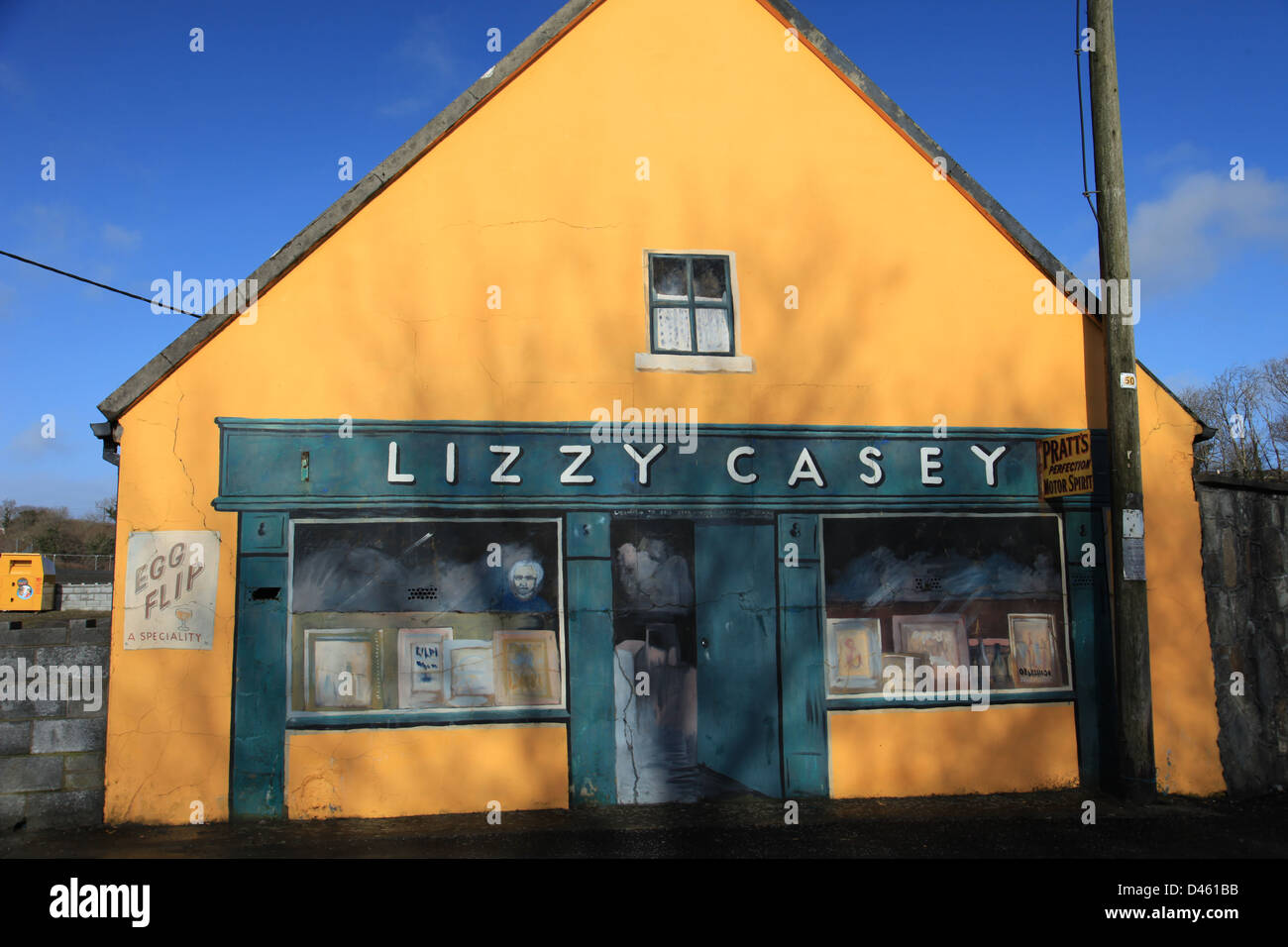 co county clare,old irish rural pub bar on west coast of ireland Stock ...