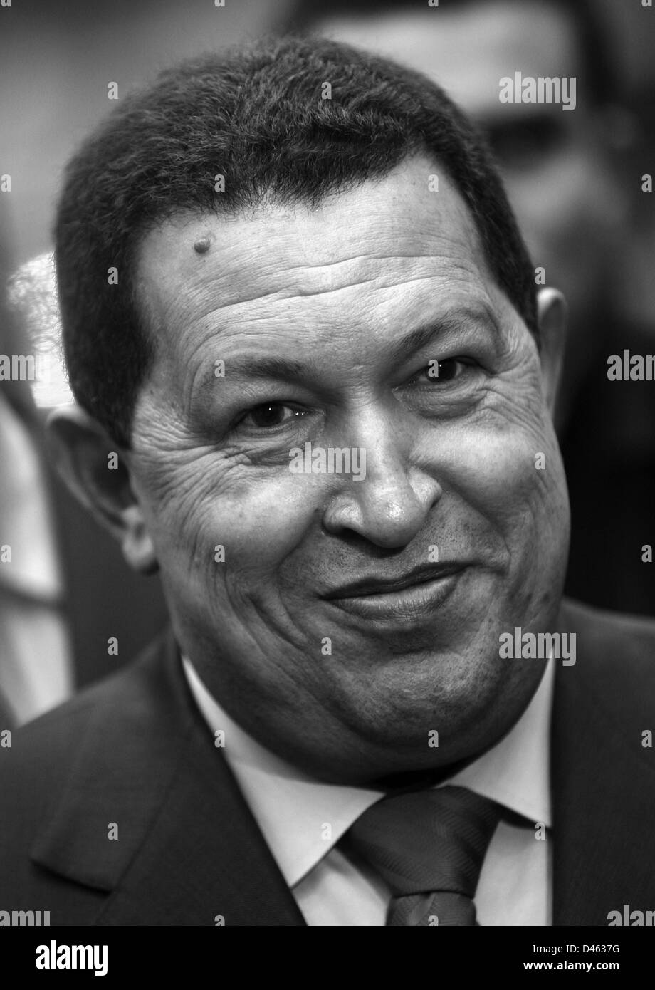 President hugo chavez Black and White Stock Photos & Images - Alamy