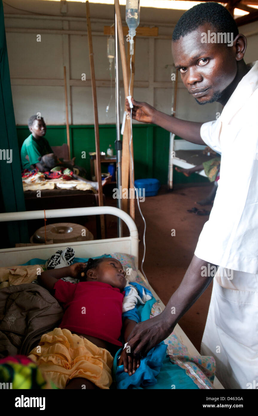 Iv drip africa hi-res stock photography and images - Alamy