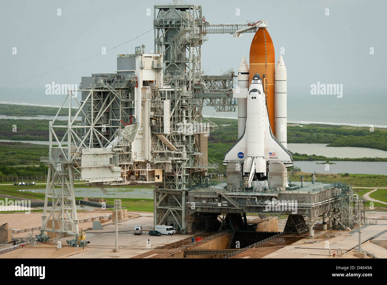 Space Shuttle Atlantis launches from NASA's Kennedy Space Center on its ...