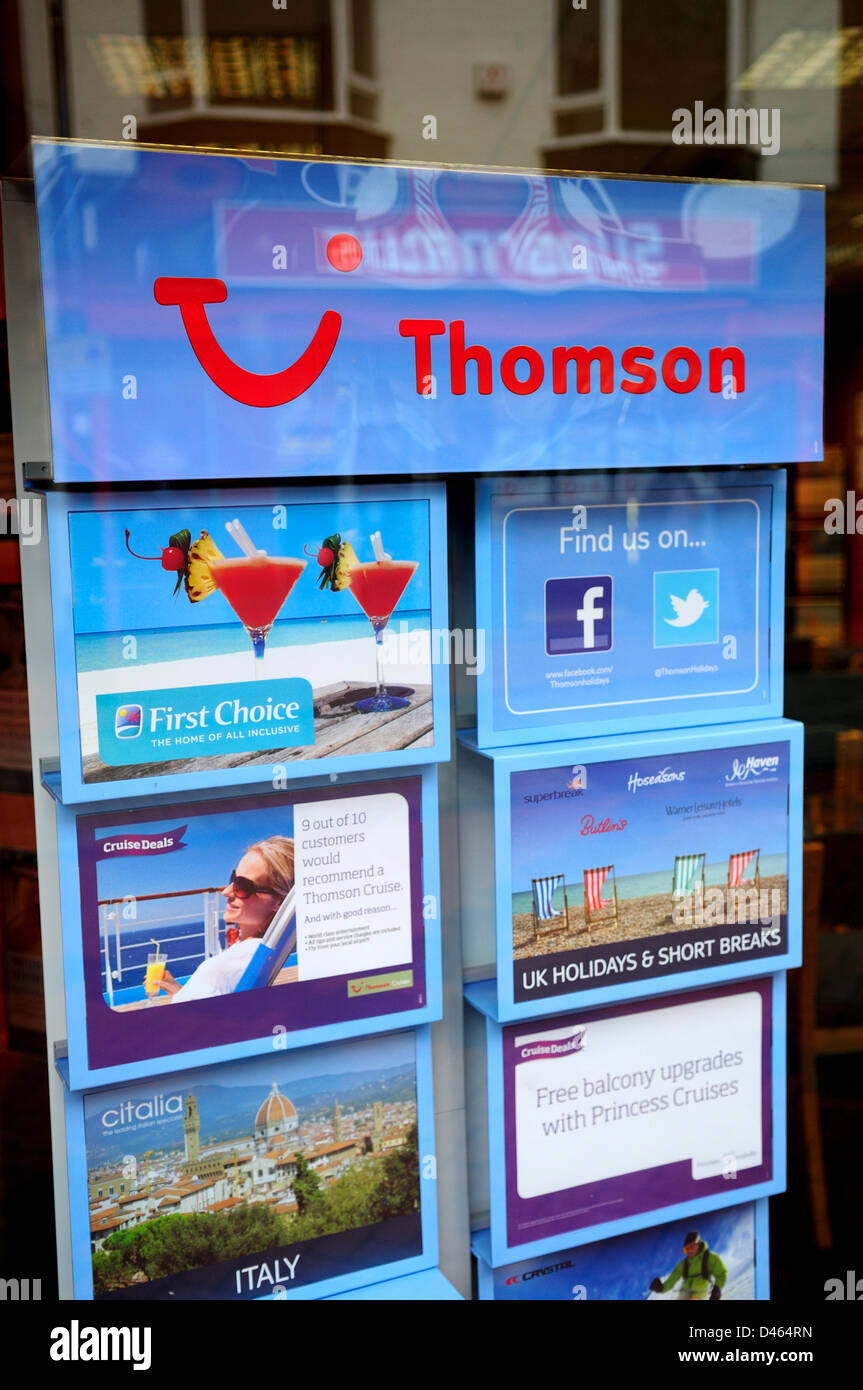Thomson travel agency hi-res stock photography and images - Alamy