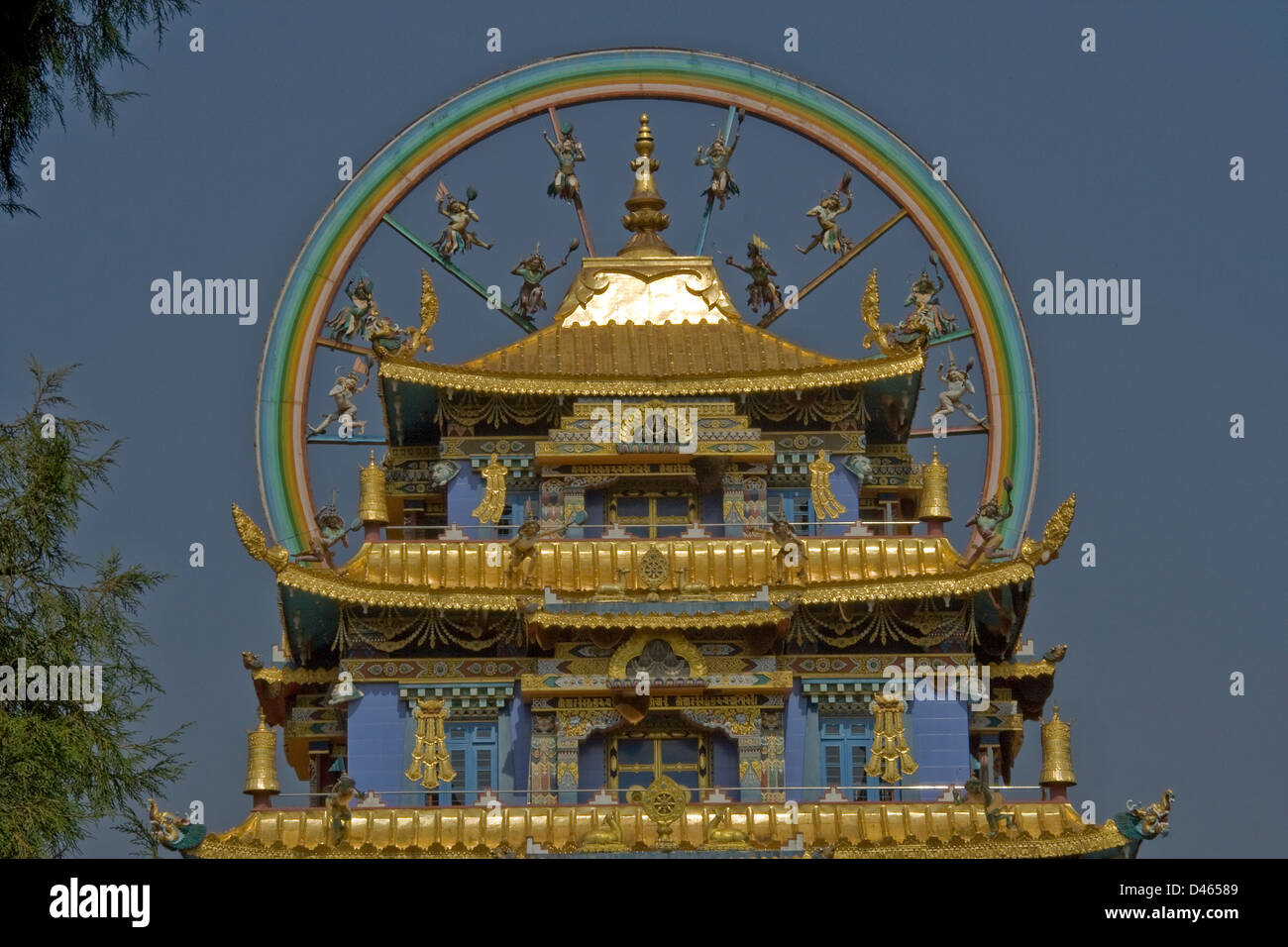Namdroling Monastery (Golden Temple), Bylakuppe, near Kushalnagar ...