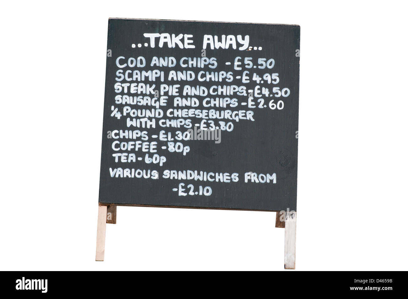 Chalkboard cafe menu hi-res stock photography and images - Alamy