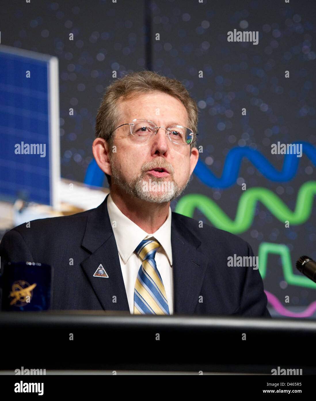 NASA's GRAIL mission briefing, led by Jim Green, provides insights into ...