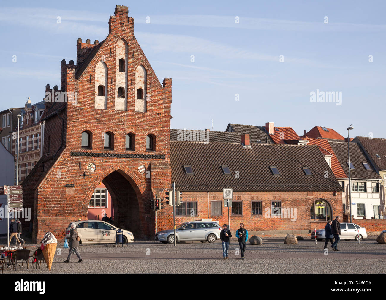 Wassertor, Wismar, Mecklenburg Vorpommern, Germany Stock Photo - Alamy