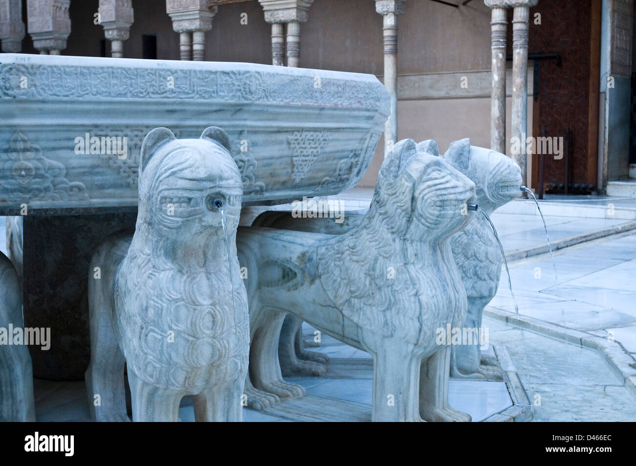 The Court of the Lions Stock Photo - Alamy