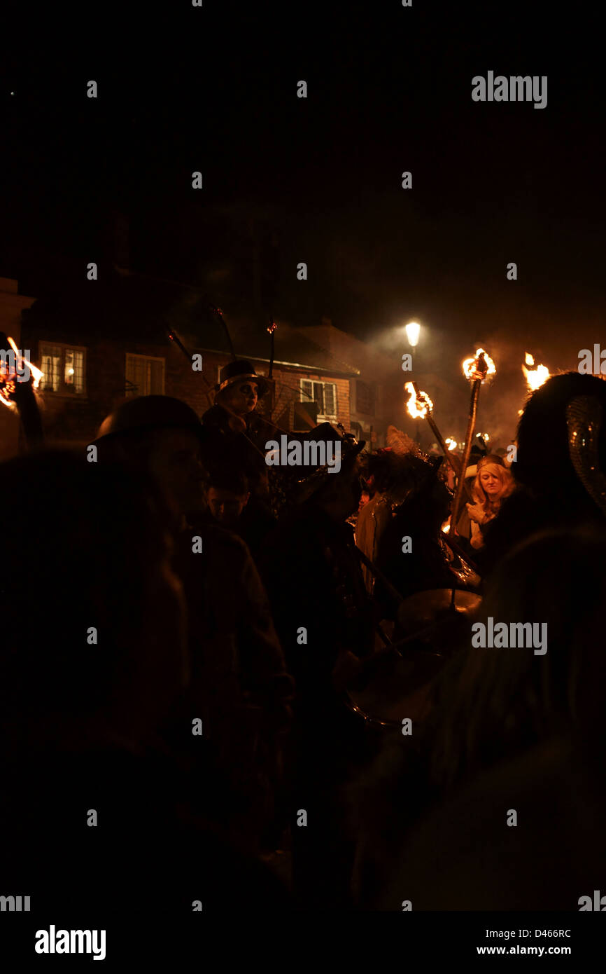 Battle Bonfire celebration of burning the person who was a traitor to ...