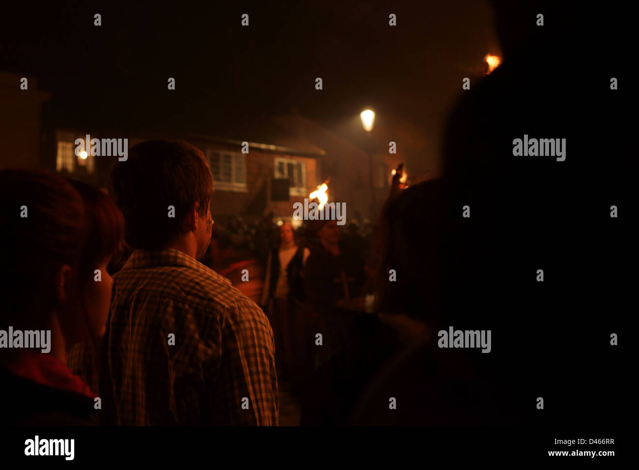 Battle Bonfire celebration of burning the person who was a traitor to ...