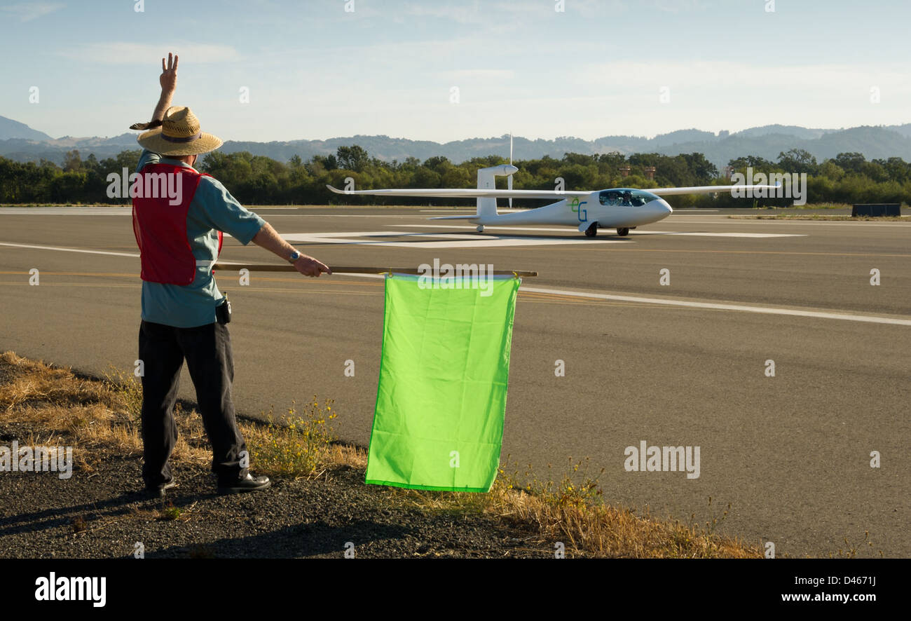 The Green Flight Challenge, held in California at Charles M. Schulz ...
