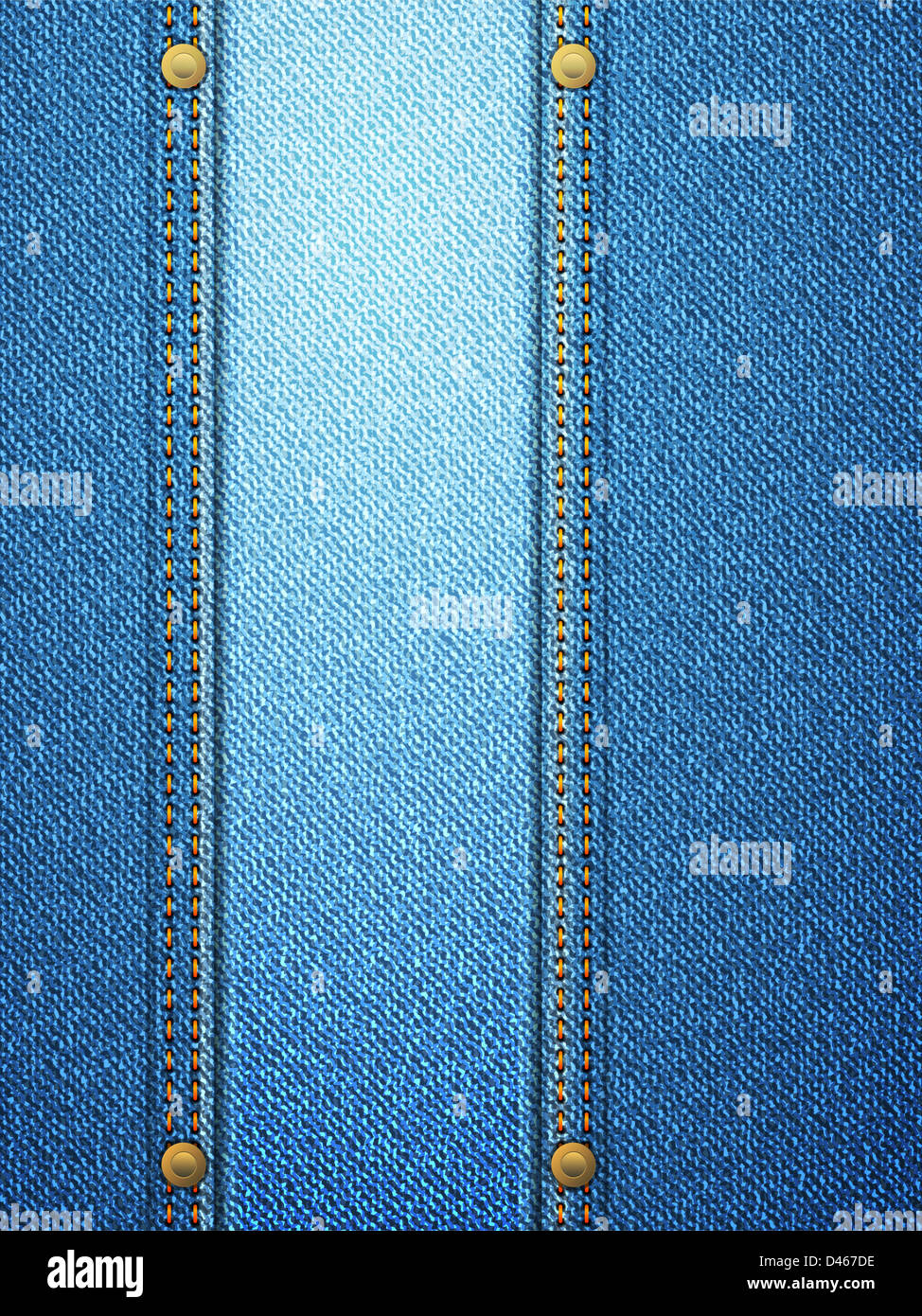 Blue denim frame with copy space. Vector illustration Stock Photo - Alamy
