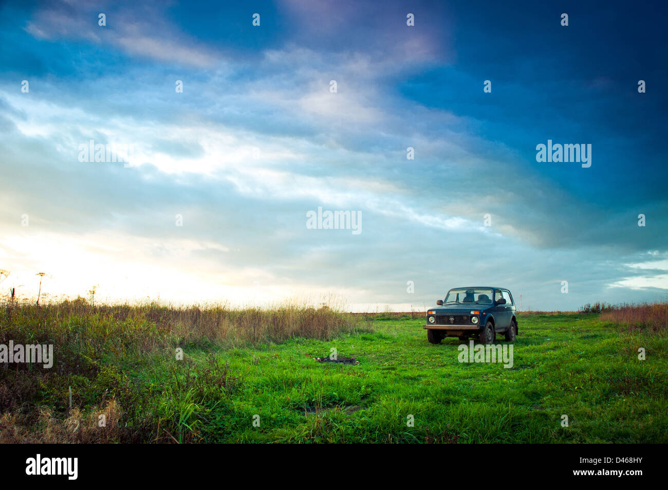Russian Suv Lada Niva Vaz High Resolution Stock Photography and Images ...