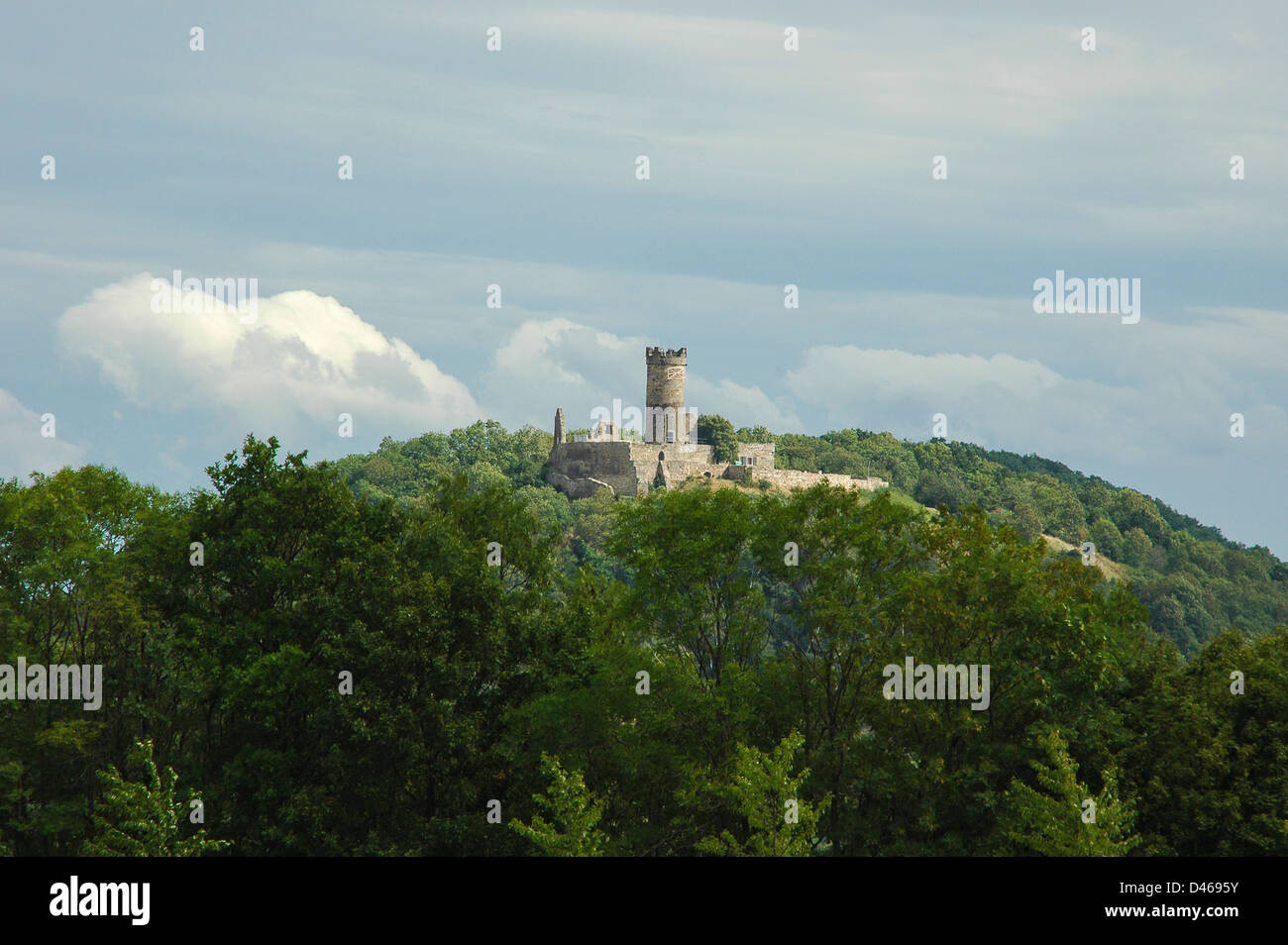 Castle Mühlburg, Drei Gleichen, a medieval castle ensemble, Thuringia ...