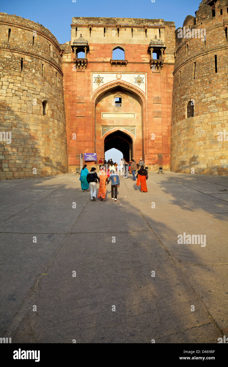 The Old Fort in New Delhi, also known as Purana Quila is a popular ...