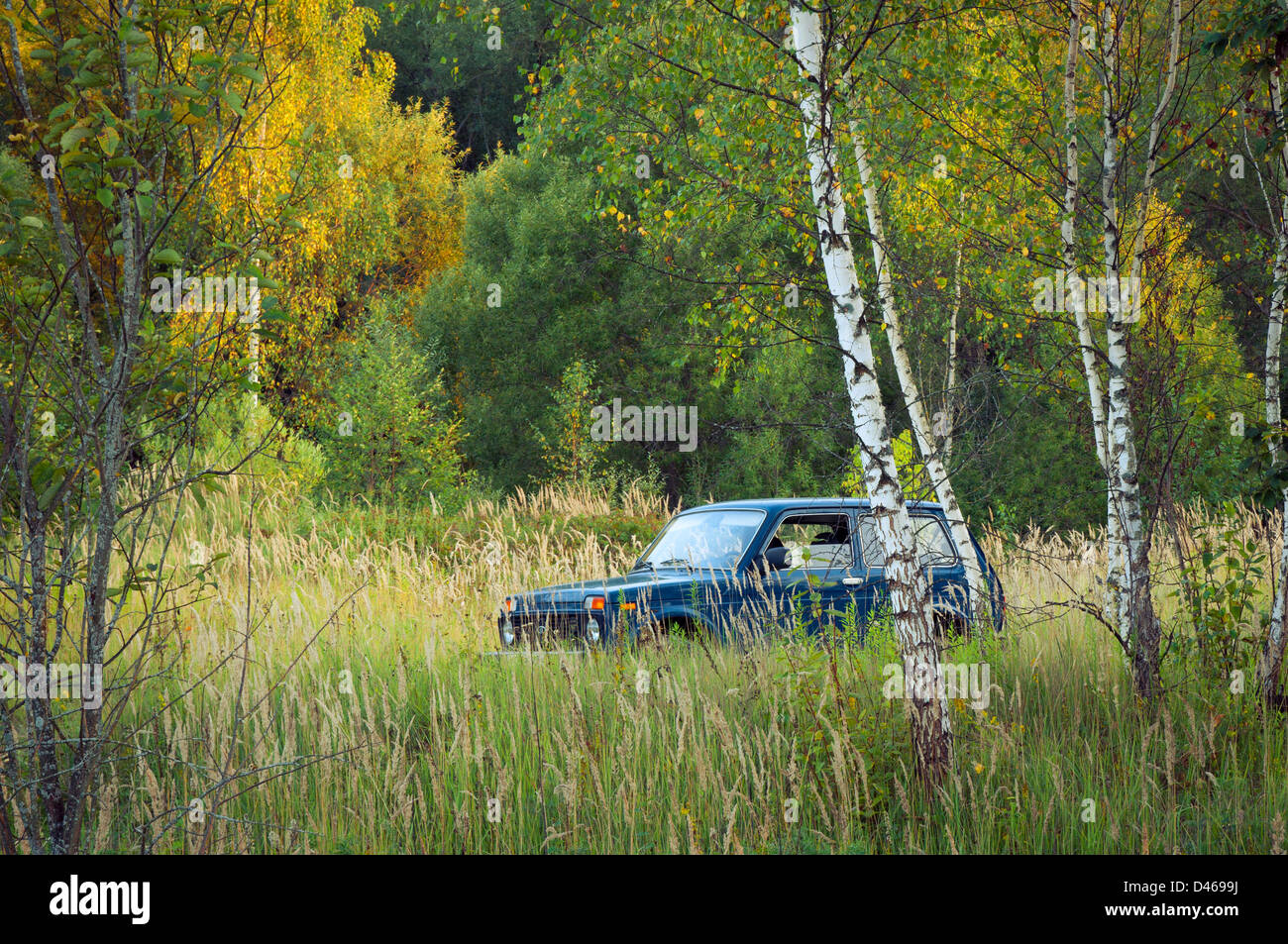 Lada Niva 4x4 offroad (vaz-2121) (vaz-21213) (vaz-21214 Stock Photo - Alamy