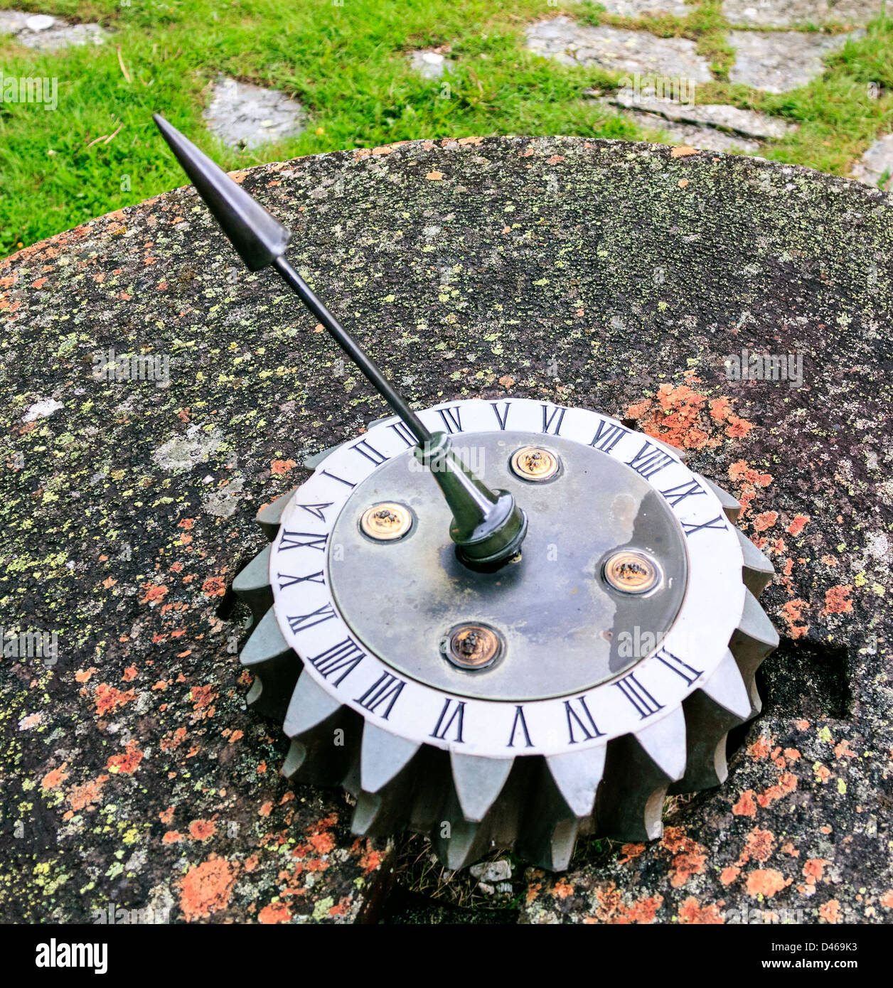 Modern sundial in norway hi-res stock photography and images - Alamy