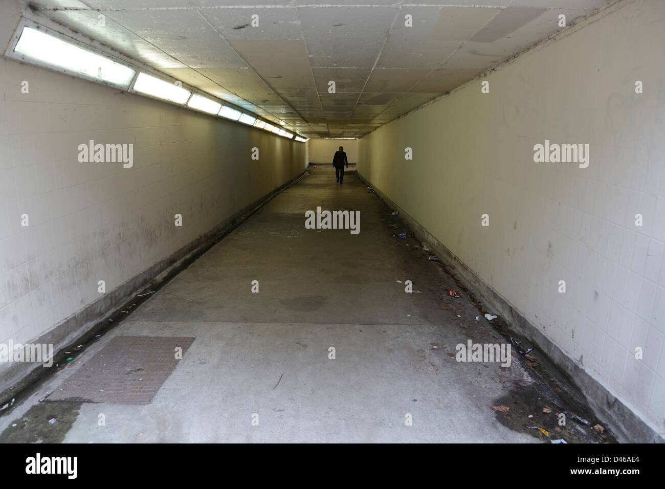 Walking through underpass hi-res stock photography and images - Alamy