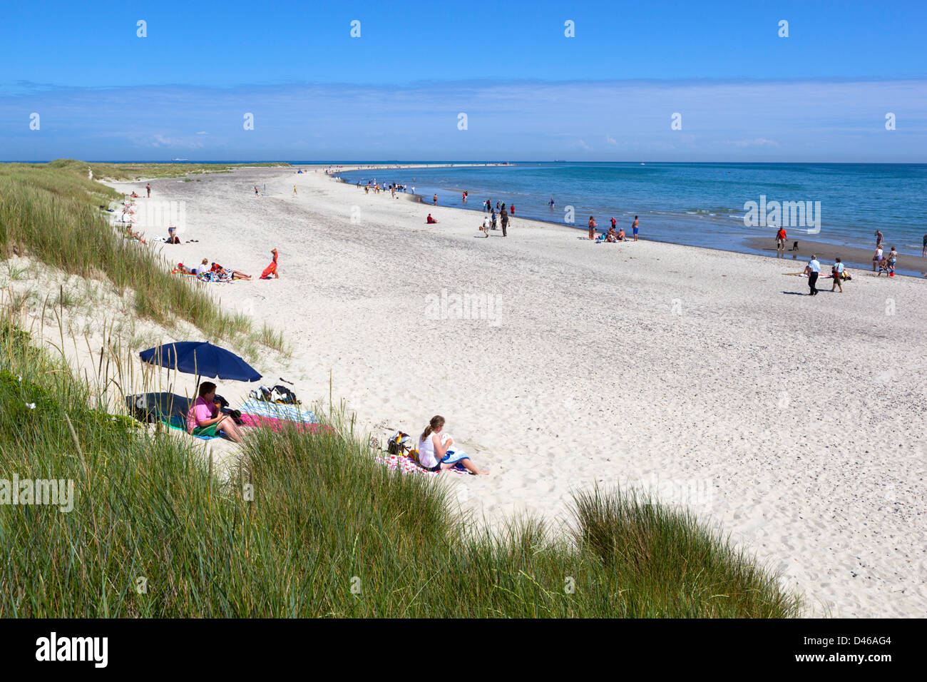 Denmark skagen beach seas hi-res stock photography and images - Alamy