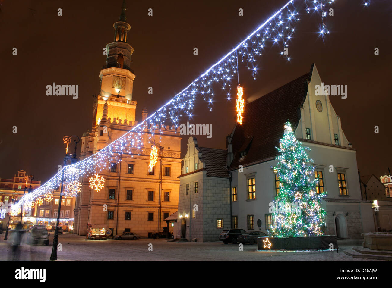 Old market square Stock Photo - Alamy