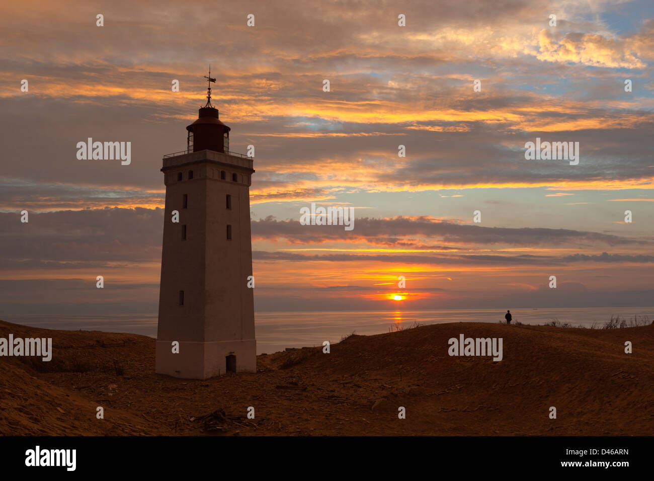 Rubjerg knude lighthouse danish hi-res stock photography and images - Alamy