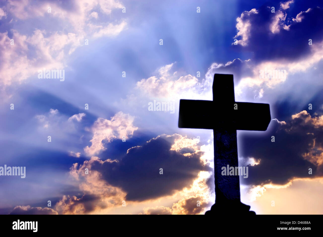 Divine cross hi-res stock photography and images - Alamy